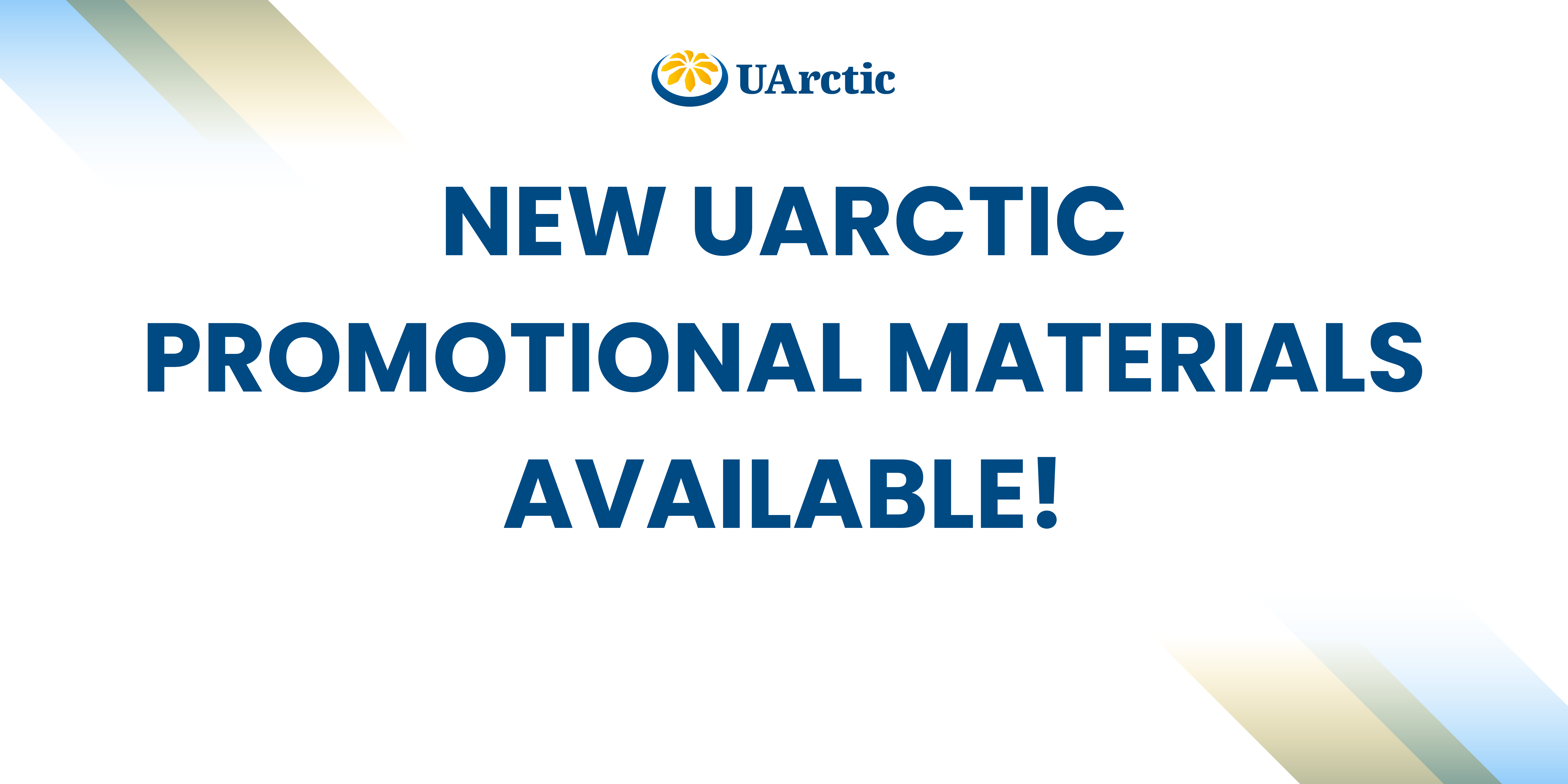 UArctic - University of the Arctic - UArctic Launches New Promotional One-Pagers and Succession ...